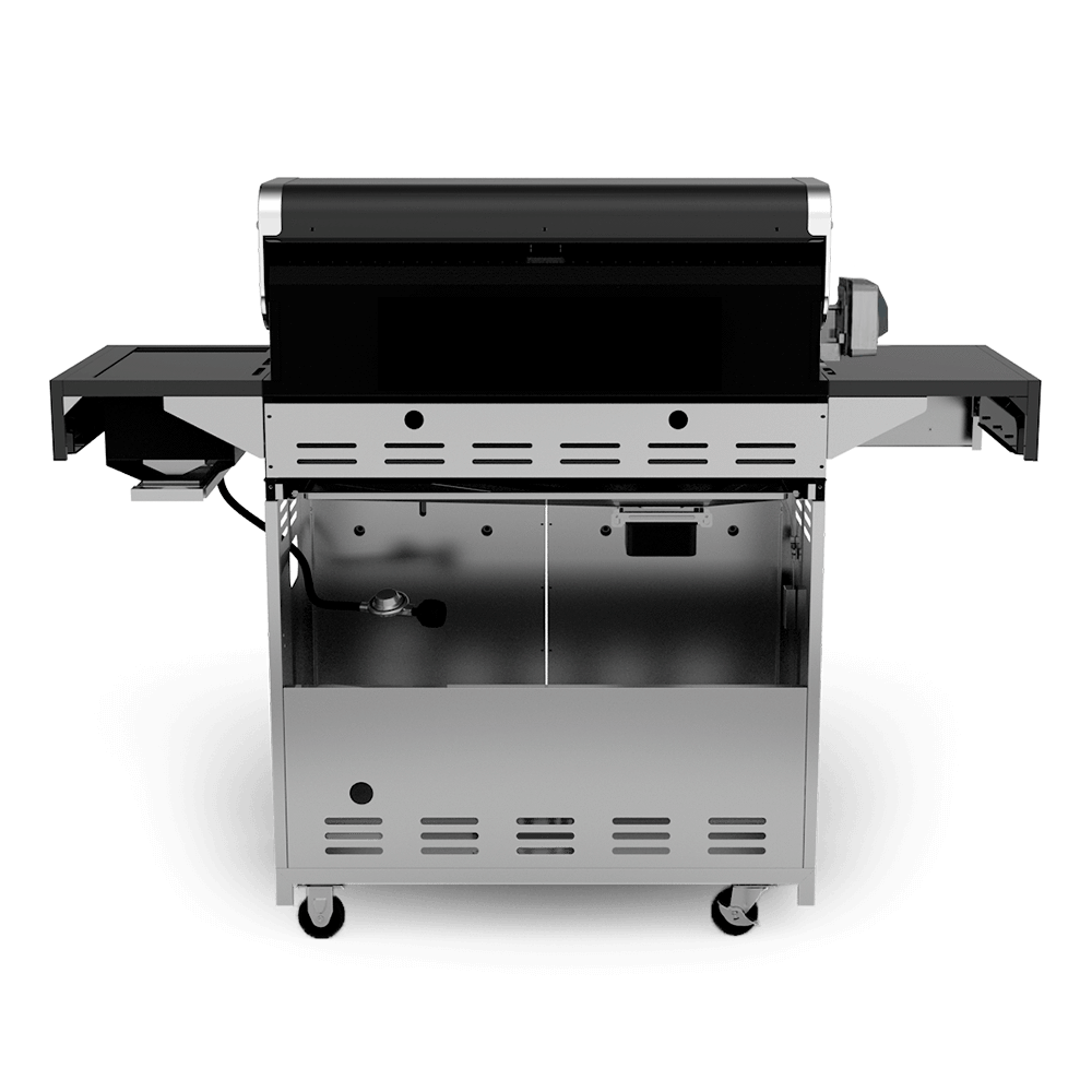 Deluxe 6-Burner Gas Grill with Infrared Searing Side Burner – Nexgrill ...